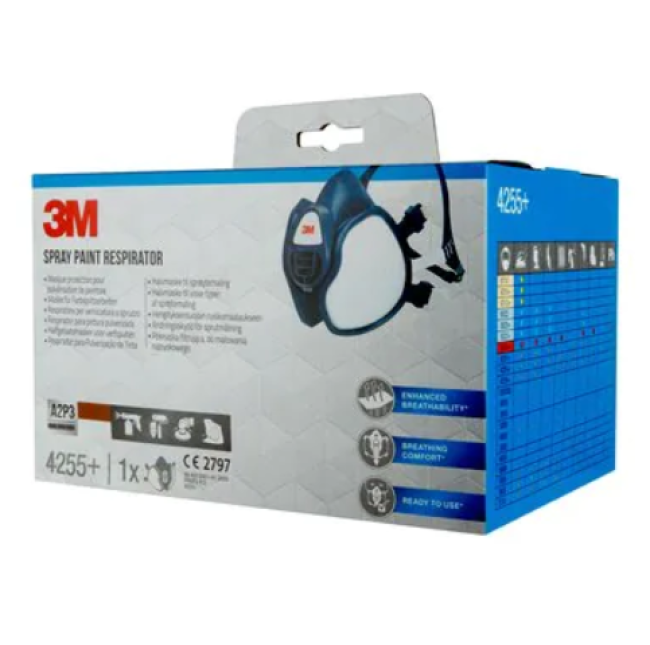 3M Maske für Farbspritzarbeiten 4255+, A2P3 | Torenko - Online-Shop für ...